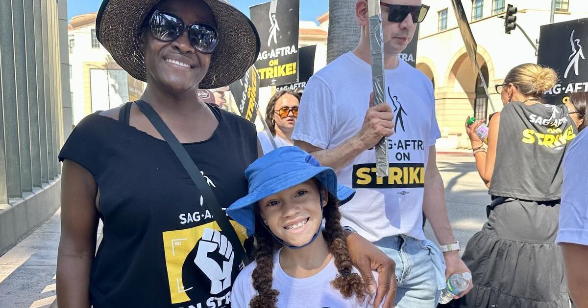On LA picket line, striking actors describe feast or famine