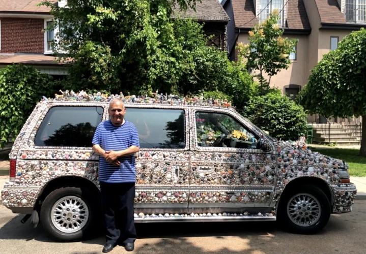 This Toronto van covered in plastic bugs is listed for $12K