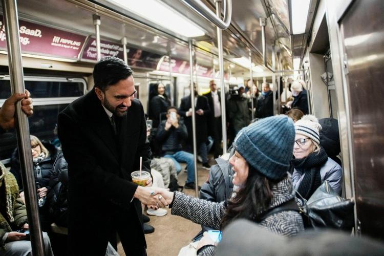 Zohran Mamdani's first full day as NYC mayor: subway rides, new offices ...