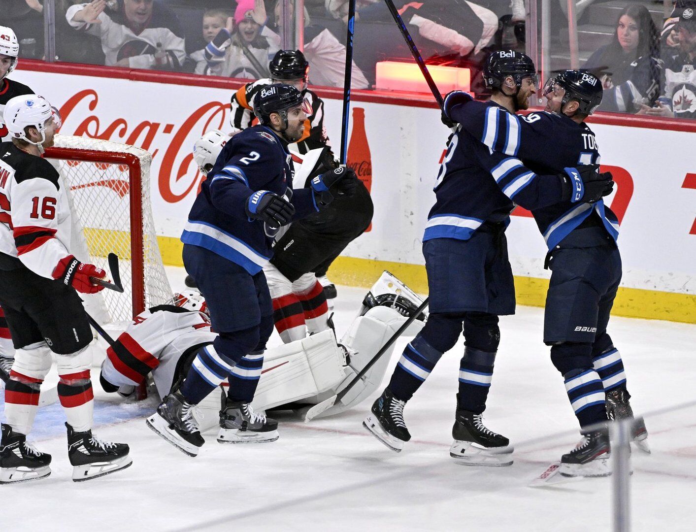 Tanner Pearson's third-period goal leads Winnipeg Jets past New Jersey ...