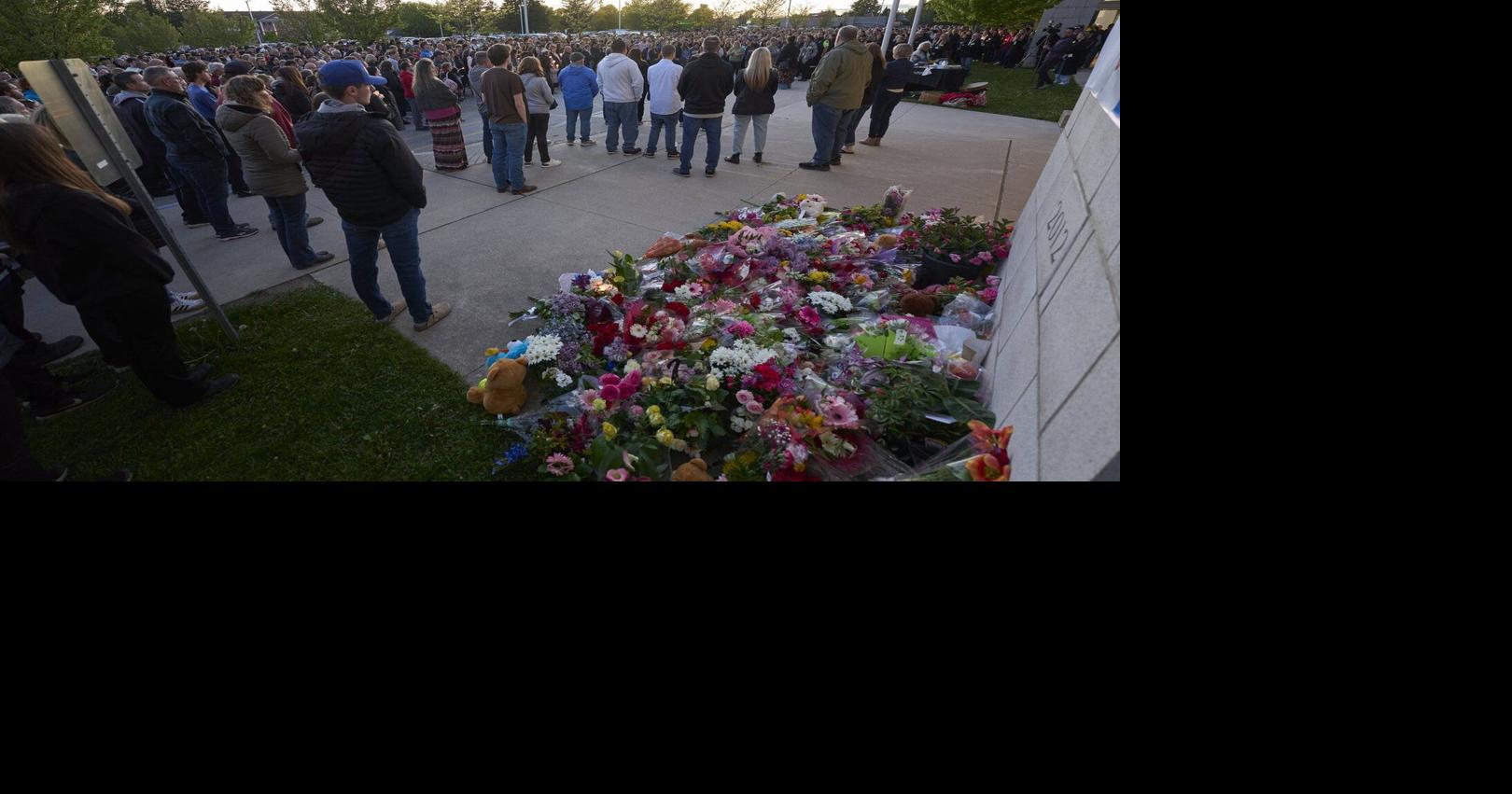 Joint funeral held for two teens killed in crash that left five dead