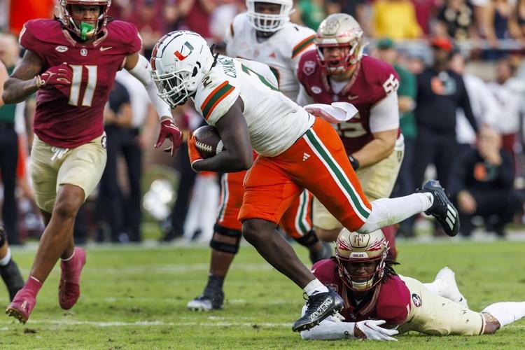 No. 4 Florida State beats Miami 27-20 to win its 16th straight and ...