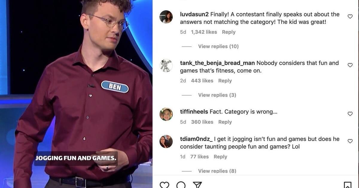 No, ‘Wheel of Fortune,’ jogging is not ‘Fun & Games’