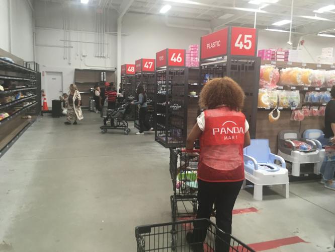Scarborough Panda Mart discount store opens to long lines