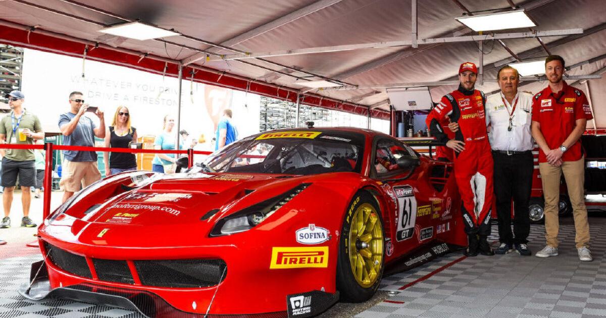 Kyle Marcelli gets his time in the racing spotlight