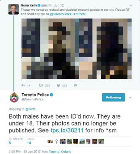 Norm Kelly deletes tweet showing young persons, two days after police ...