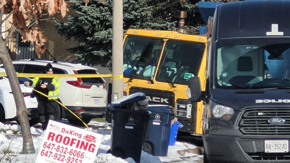 Garbage truck driver fatally struck by his vehicle in Scarborough