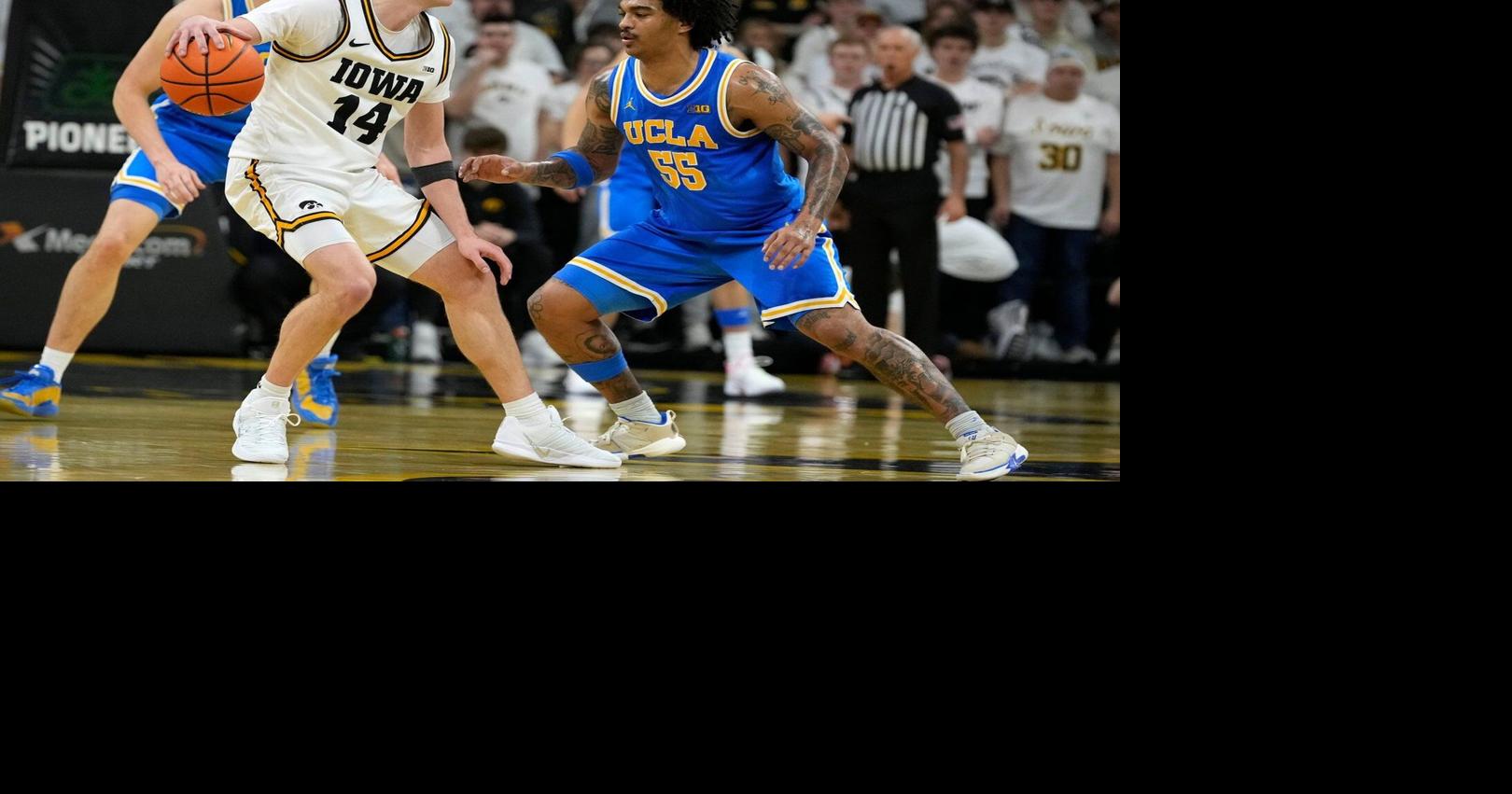 Stirtz scores 27 points, No. 25 Iowa holds off a comeback try by UCLA ...