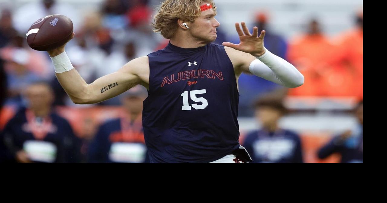 New Auburn QB Hank Brown preparing for first SEC start after roundabout ...