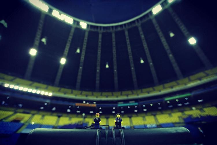 Meet the Lego duo travelling the world with Justin Trudeau