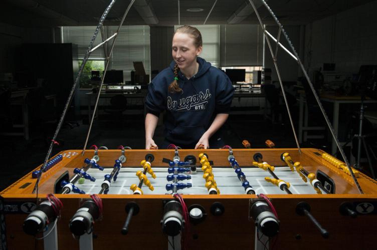 Can a computer beat you at foosball? Yes. Yes it can.