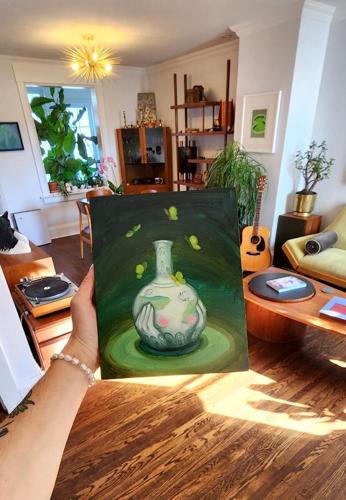 Toronto artist Alex McLeod’s friends never leave his house