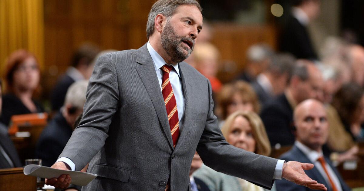 Thomas Mulcair emerging as the real agent of change: Tim Harper