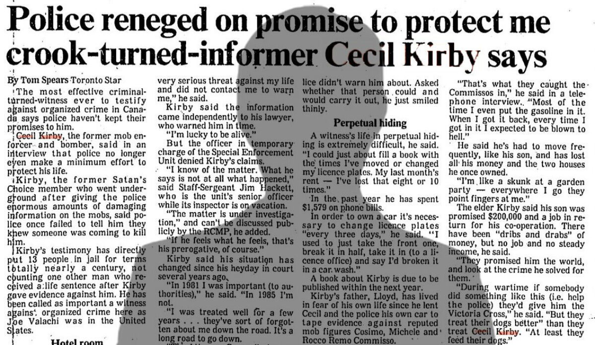 Former mob enforcer is on the run from old enemies — and social media