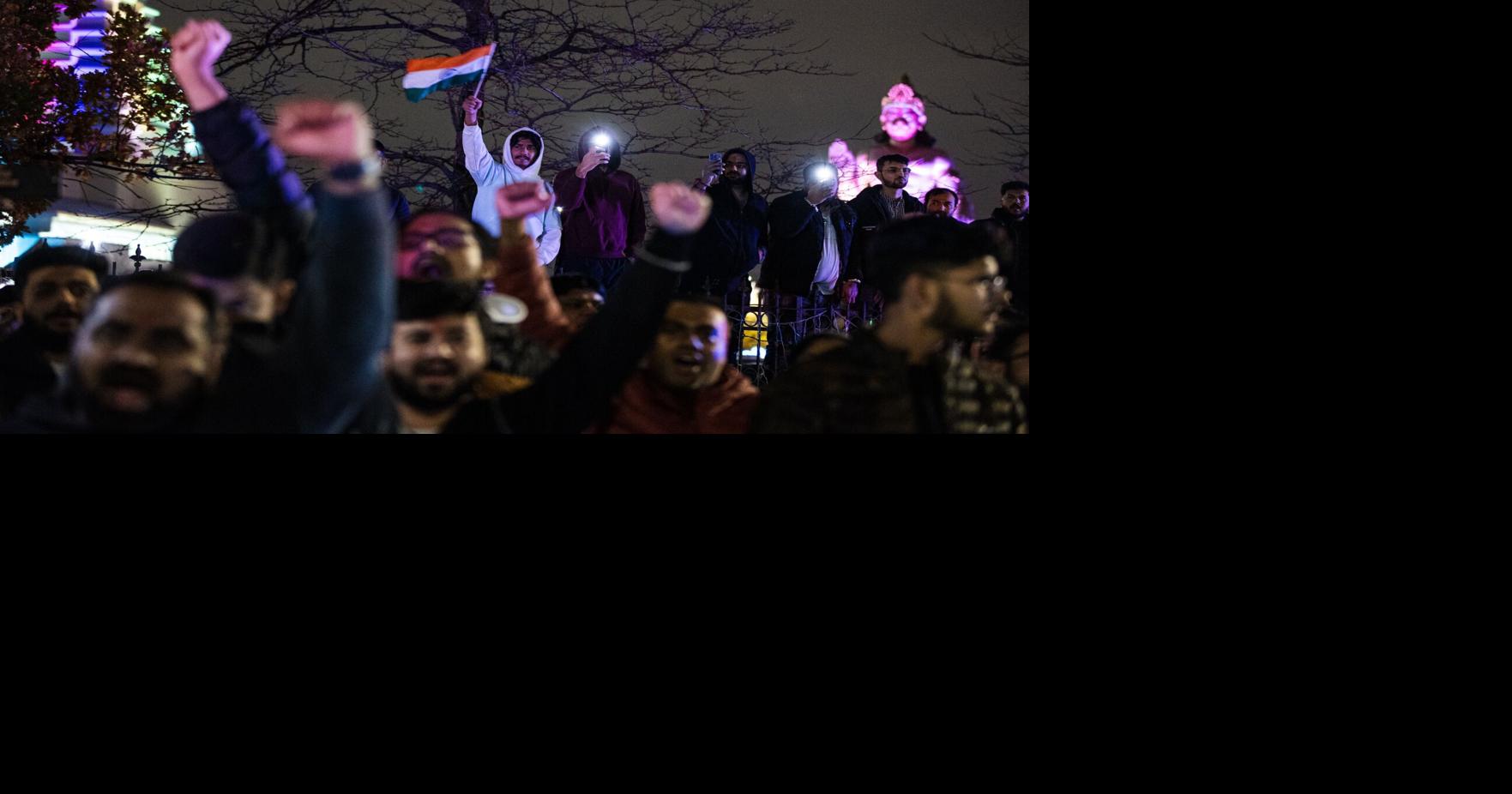 Man charged, 2 others sought after Brampton temple protest