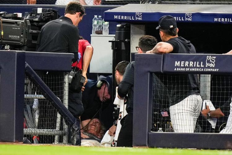 Cameraman injured at Yankee Stadium by wild throw has an orbital fracture