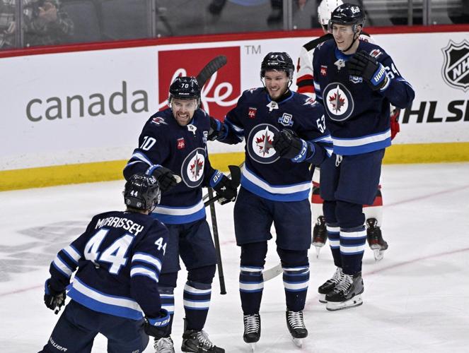 Tanner Pearson's third-period goal leads Winnipeg Jets past New Jersey ...