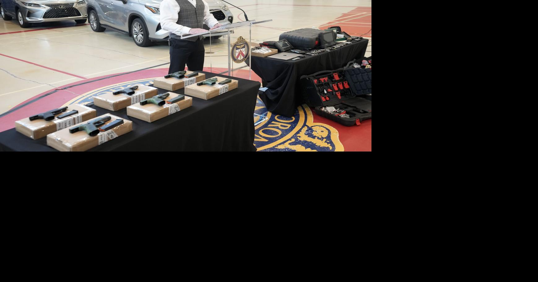 Toronto police lay 150 charges in undercover car theft bust