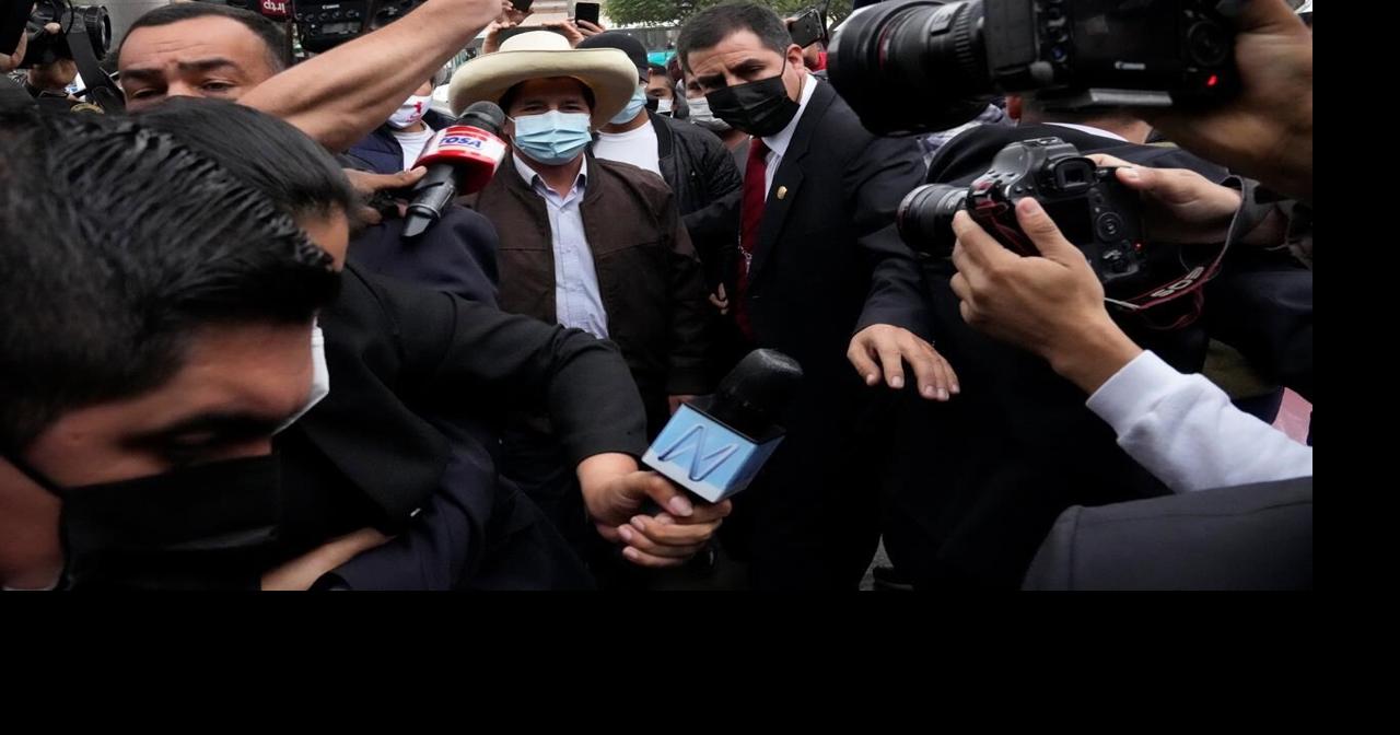 Leftist teacher, political novice, is Peru’s president-elect