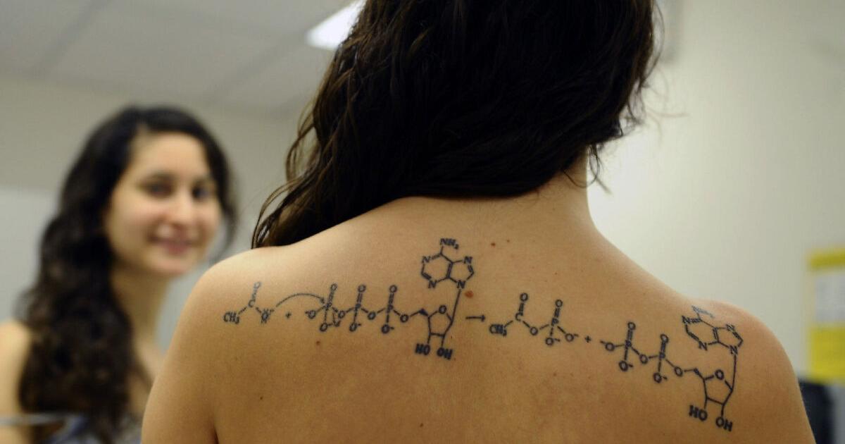 biochemistry tattoos