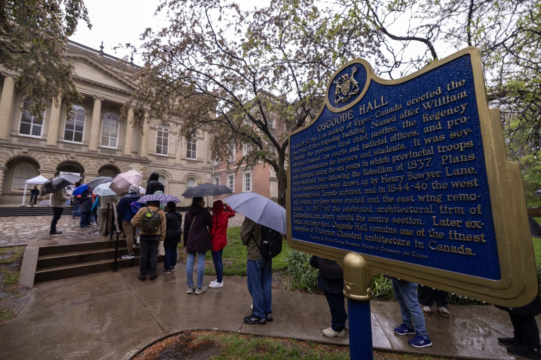 Saturday rainfall broke a 177-year-old daily record in Toronto
