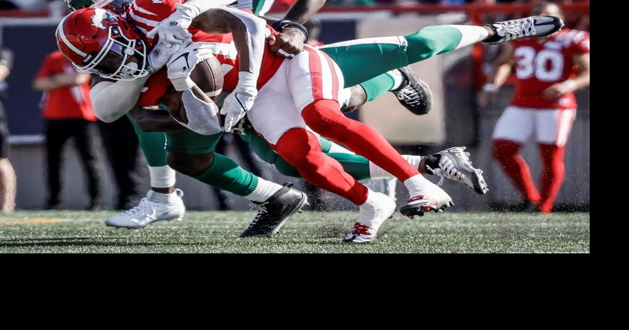 Marshall interception seals Roughriders’ 29-26 overtime win over Stampeders