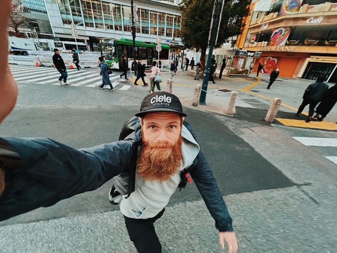 Ben Pobjoy did 242 marathons around the world for a year