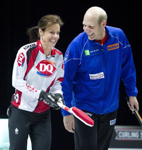 Photos: TSN curling skins game