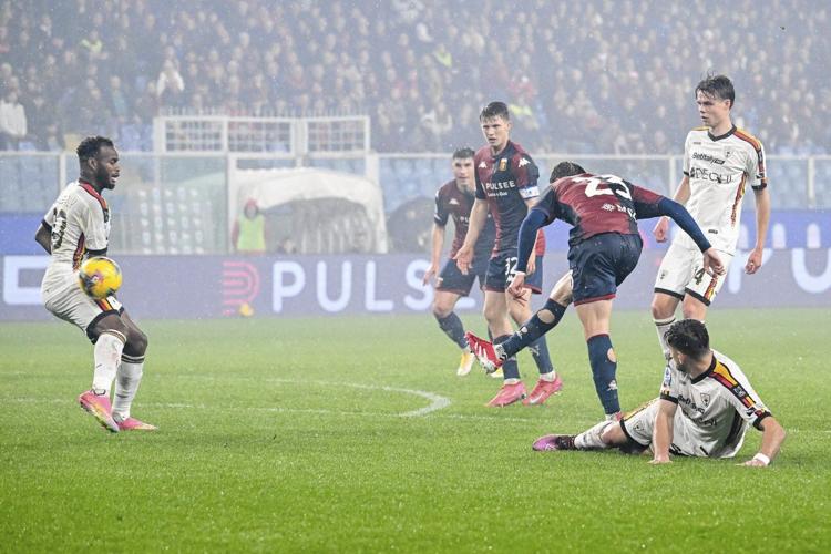Miretti scores landmark double as Genoa beats Lecce