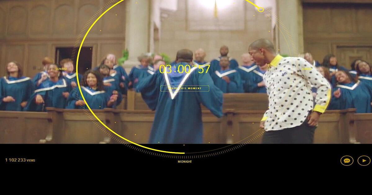 Watch Pharrell Williams’ 24-hour music video for ‘Happy’