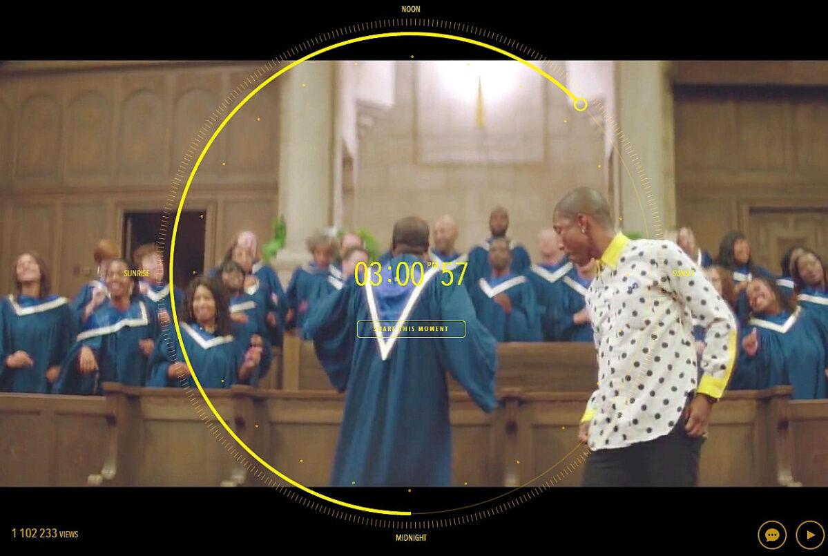 Watch Pharrell Williams’ 24-hour music video for ‘Happy’