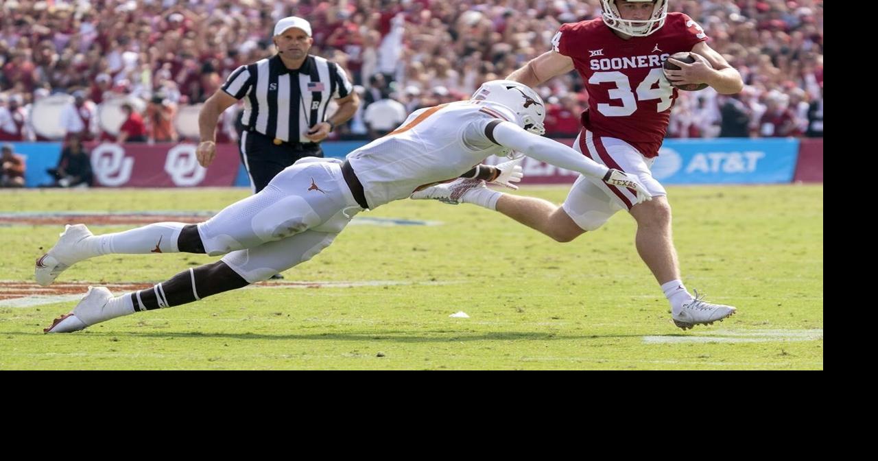 Red River romp: Ewers back as Texas shuts out Oklahoma 49-0