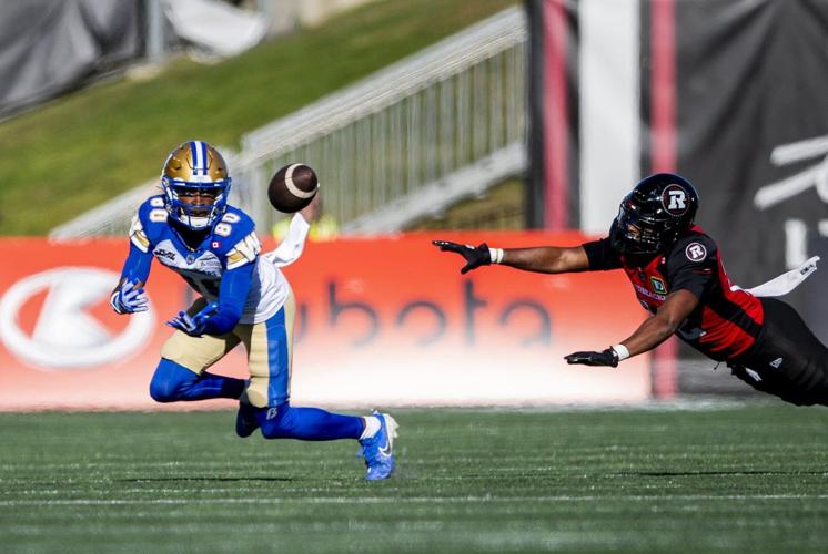 Blue Bombers grind out 26-18 victory over Redblacks to snap three-game slide