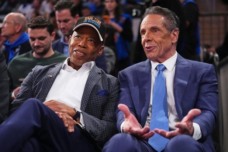 Eric Adams endorses once bitter rival Andrew Cuomo in New York City's ...