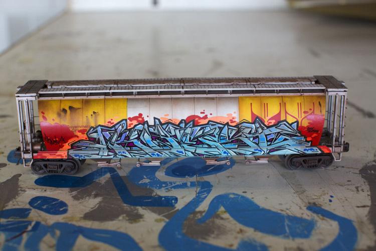 In Studio with Kwest: Graffiti reborn as vivid sculpture
