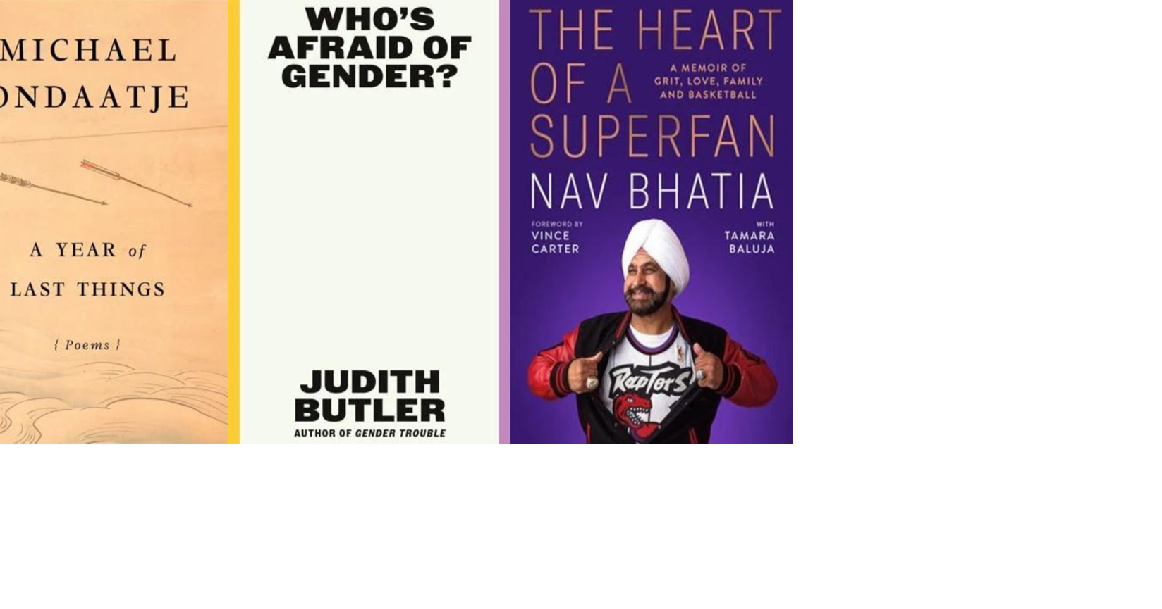 Toronto Star bestsellers lists for the week ending March 27