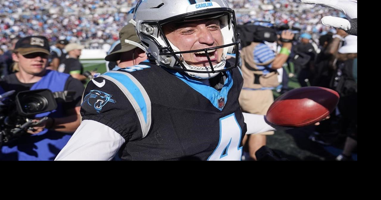 Eddy Pineiro has to make the winning field goal 3 times as Panthers ...