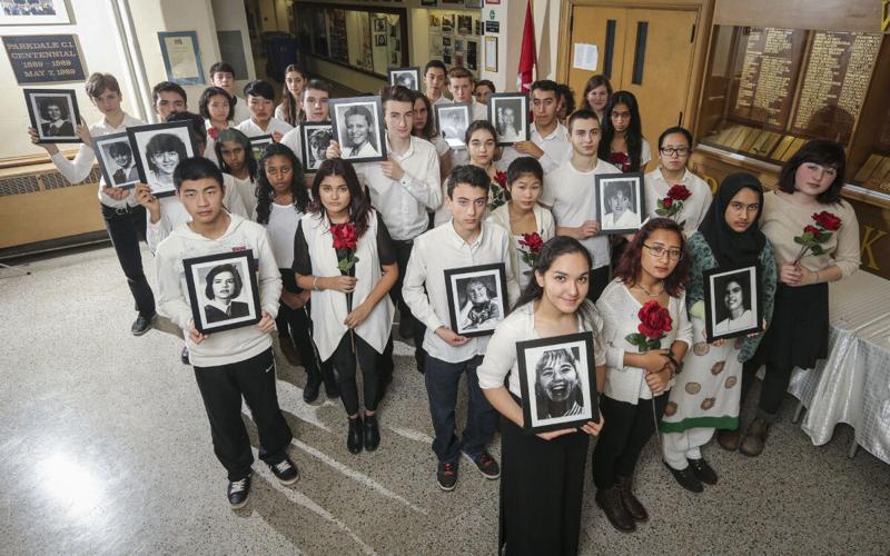 Parkdale students put a face to the names at École Polytechnique