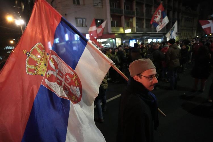 Thousands rally in Belgrade against crackdown on student-led protests