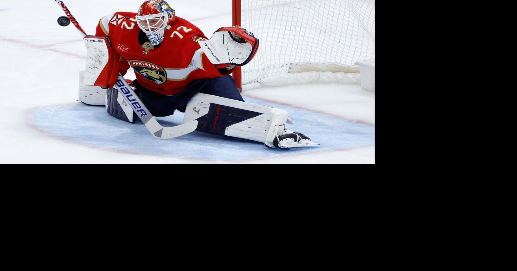 Goalie fight breaks out between Florida's Sergei Bobrovsky and San Jose ...