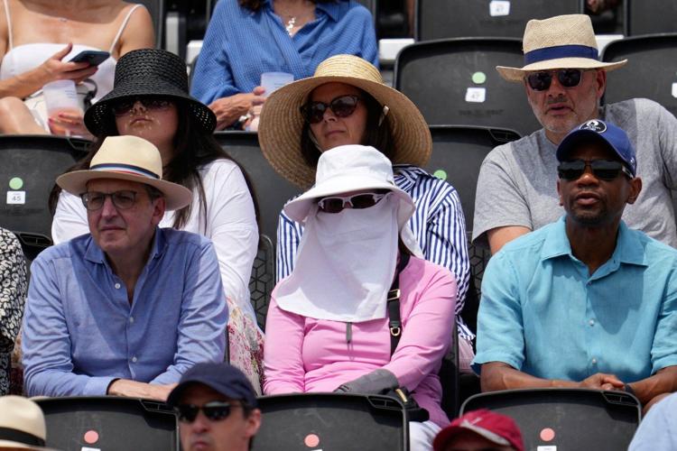 Photos of Western Europeans coping with the year's first heat wave