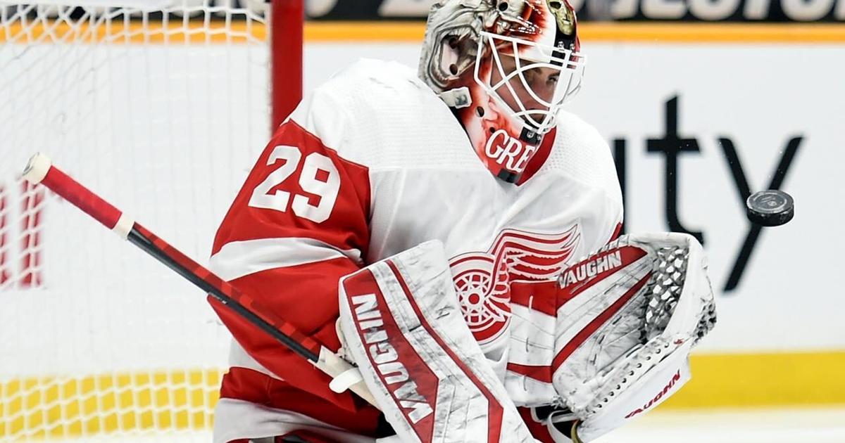 Saros Makes 31 Saves For 1st Shutout Predators Beat Detroit