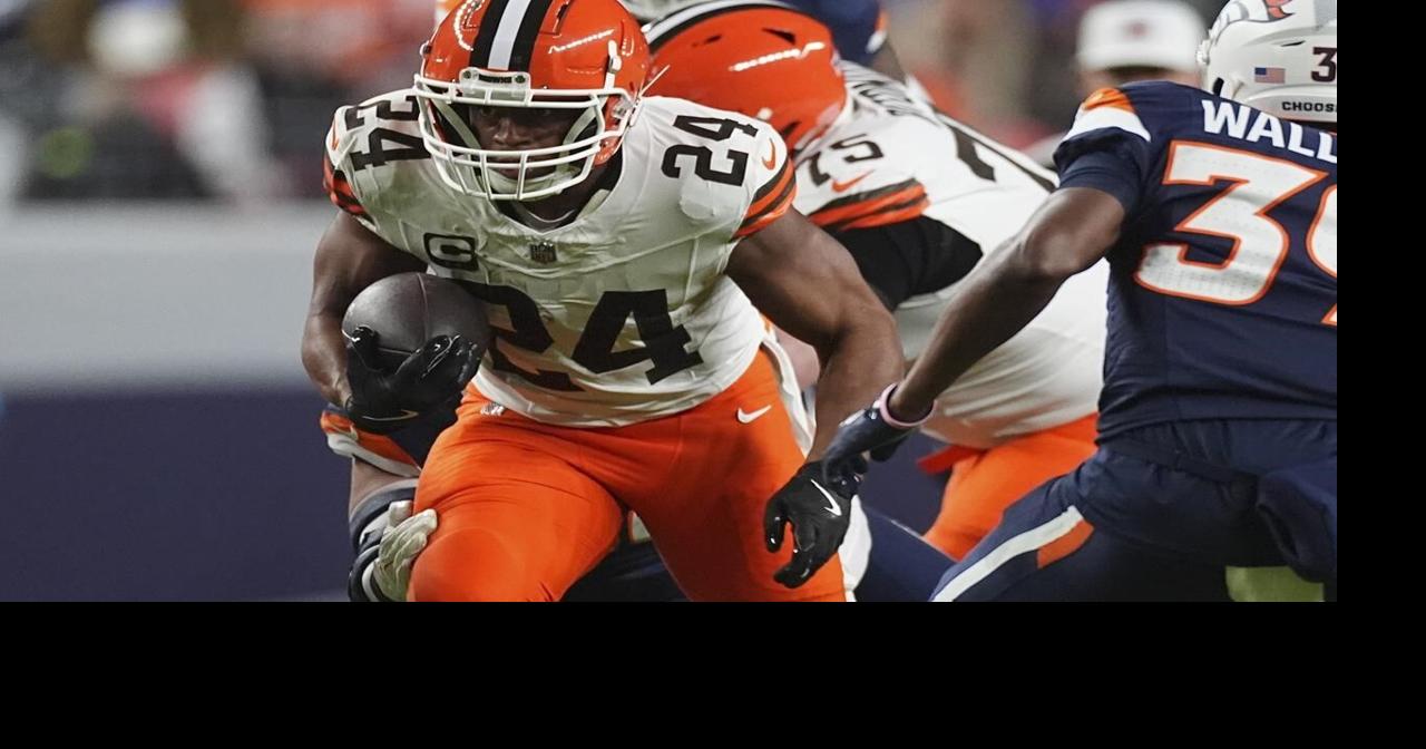 Browns RB Chubb makes full circle comeback, returns to Pittsburgh for ...
