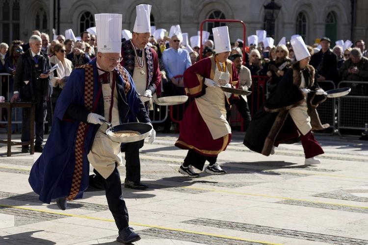 PHOTO COLLECTION: Britain Pancake Day