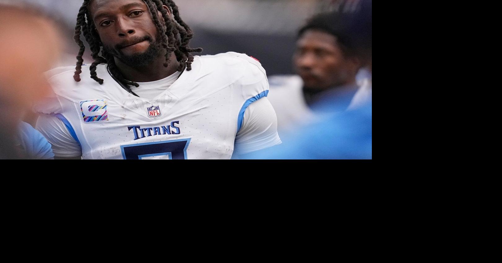 Titans' Calvin Ridley out against Patriots with hamstring injury