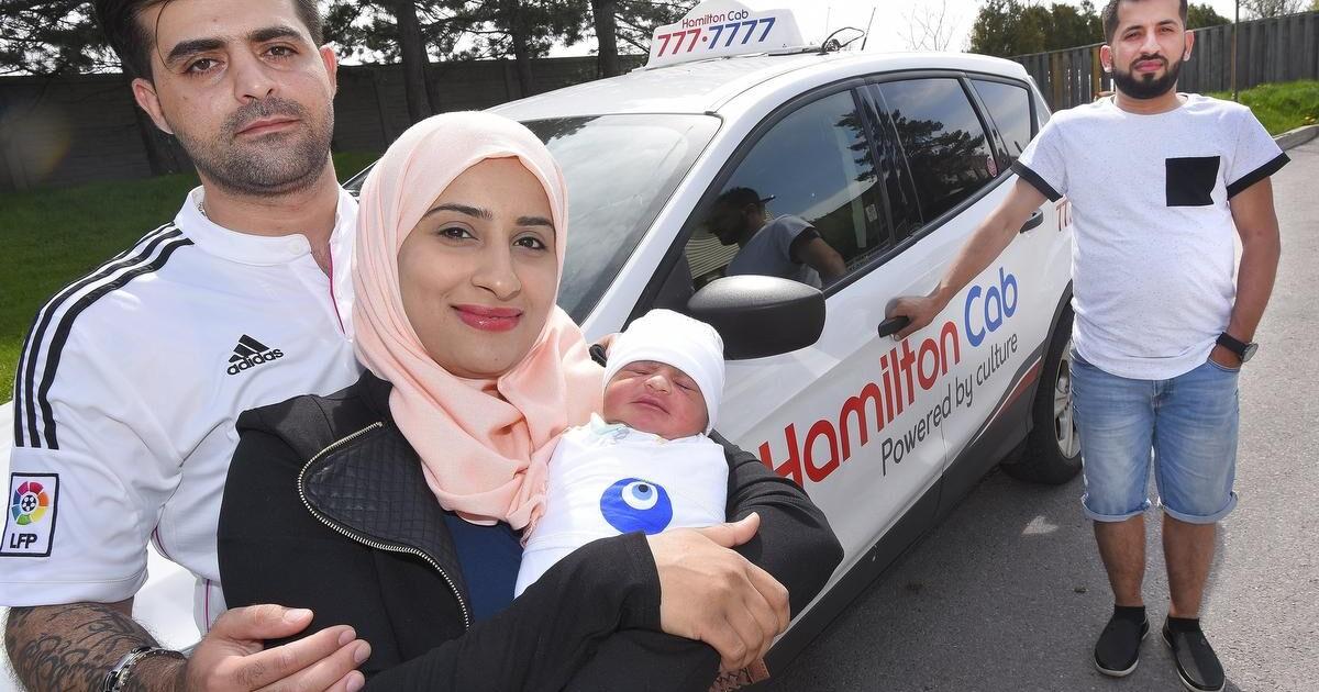 Hamilton baby delivered in uncle’s cab