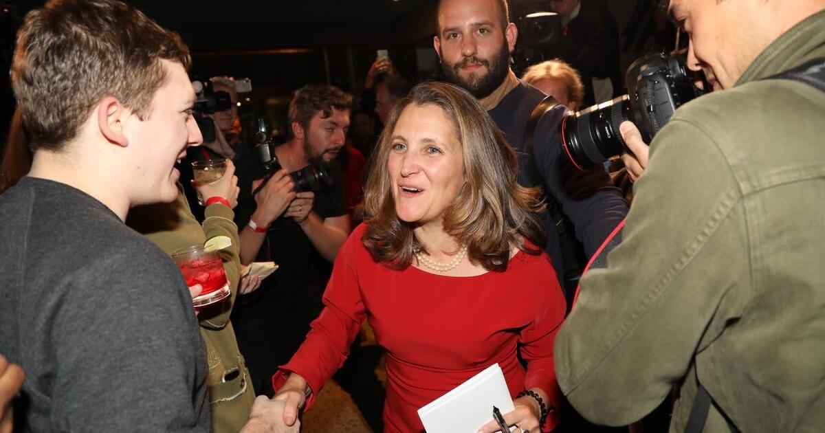 Liberal star Chrystia Freeland victorious in University-Rosedale