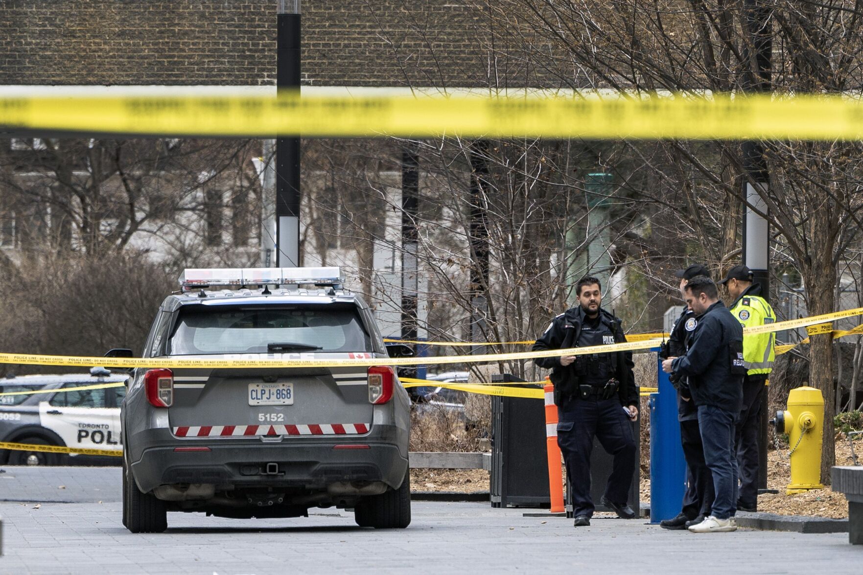 Four people hit by vehicle on pedestrian-only walk at TMU