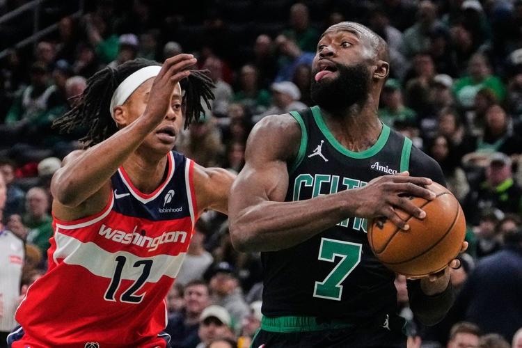 Tatum scores 20 points in 32 minutes, Celtics hand Wizards 11th ...