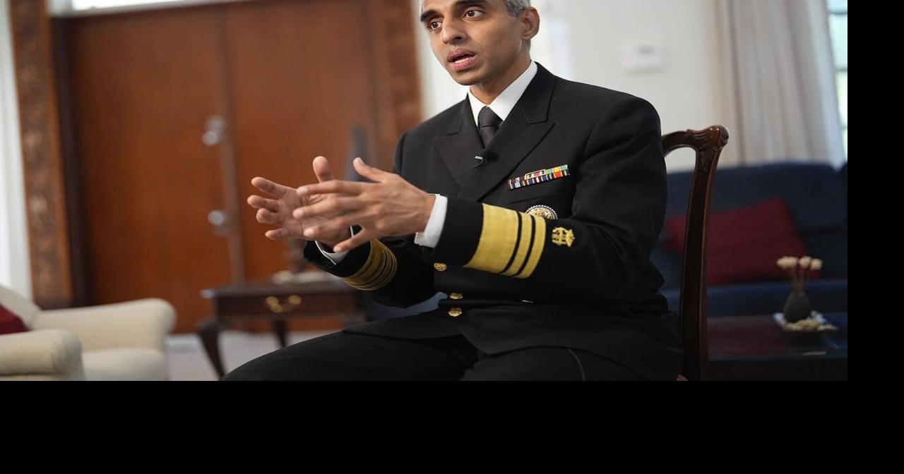 US surgeon general was warned by his mom to avoid politics, but he ...